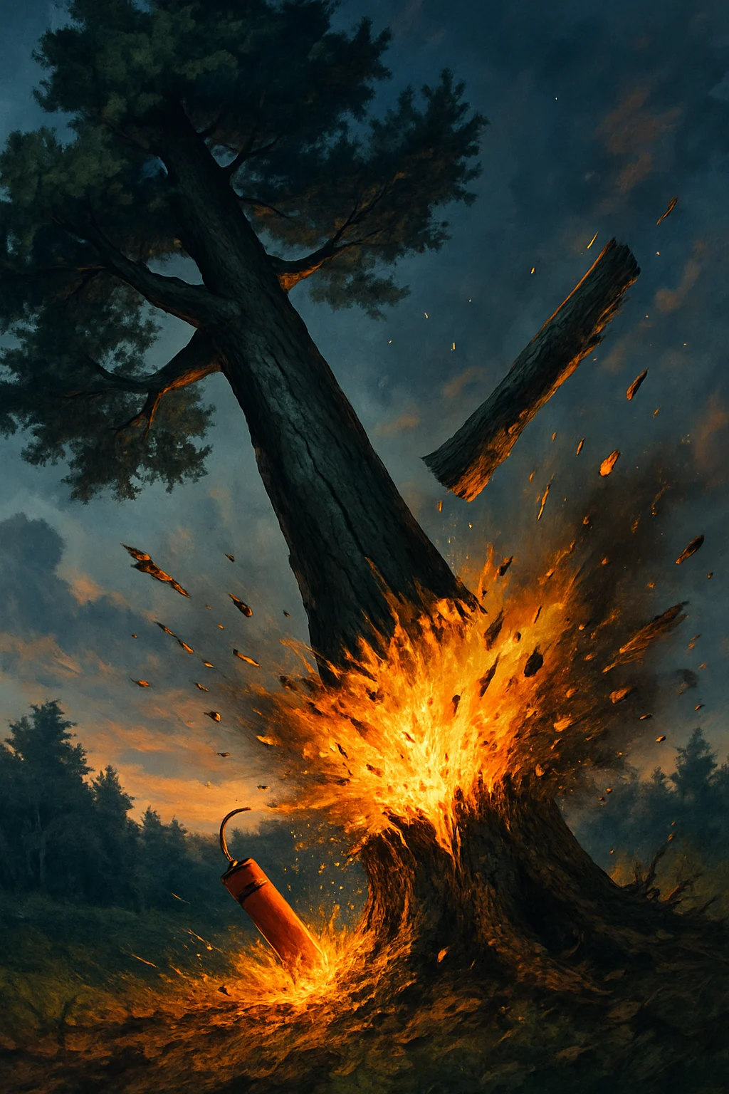 NC State Considers Teaching Dynamite As Alternative Method of Tree ...